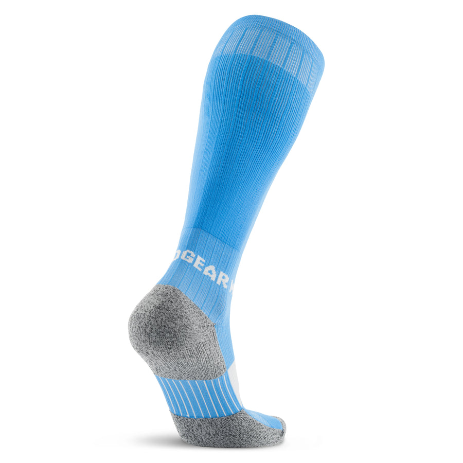 Tall Compression Socks (Neon Blue) – MudGear